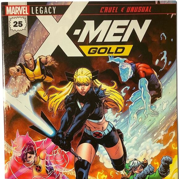 Marvel | Toys | Marvel Comics Xmen Gold 25 Cruel And Unusual Part 33 ...